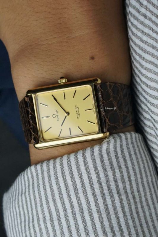 OMEGA De Ville Automatic 'Tank' | Vintage 4 life | Vintage Watches
