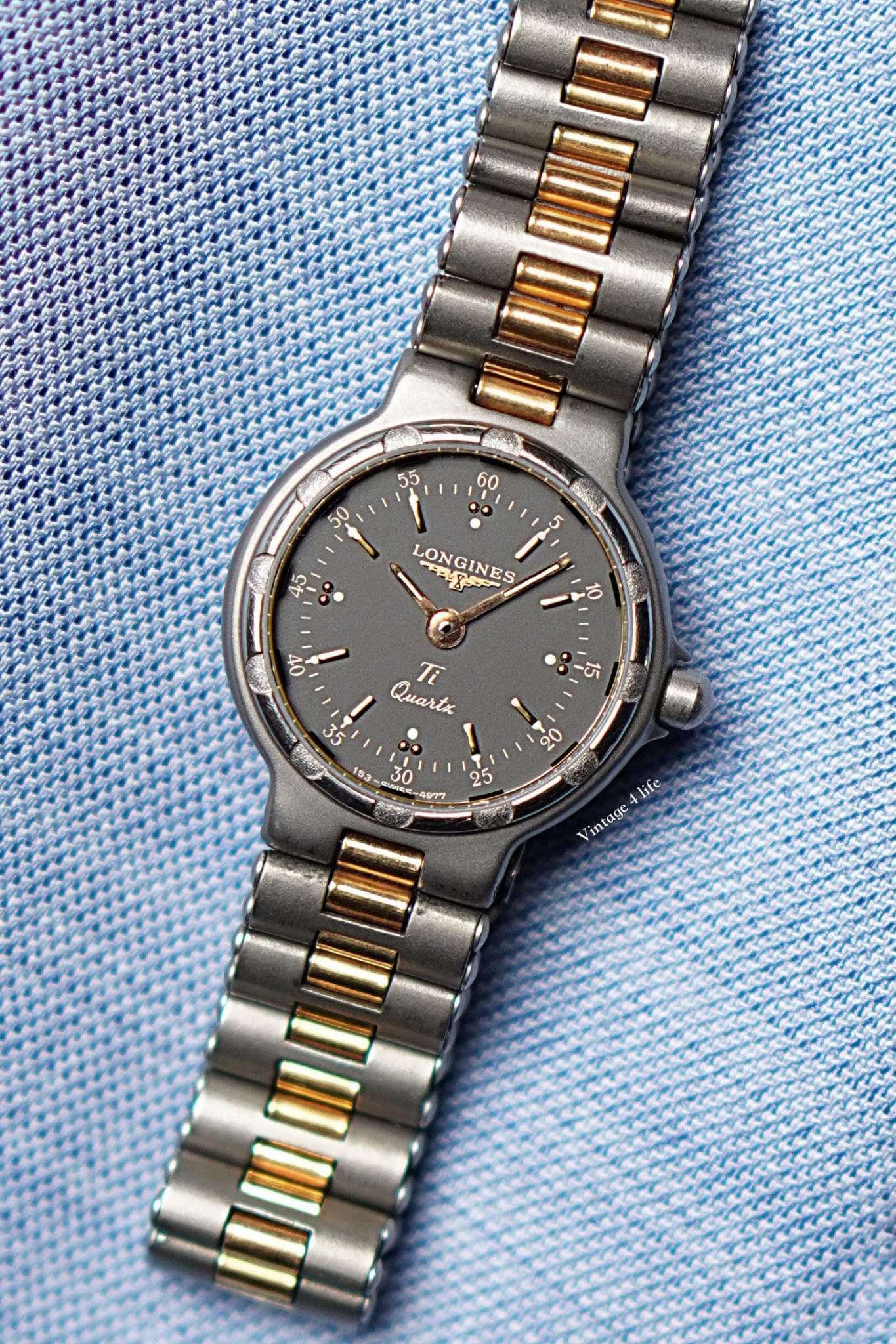 LONGINES Conquest Titanium ref. 4977 | Vintage 4 life | Vintage Watches