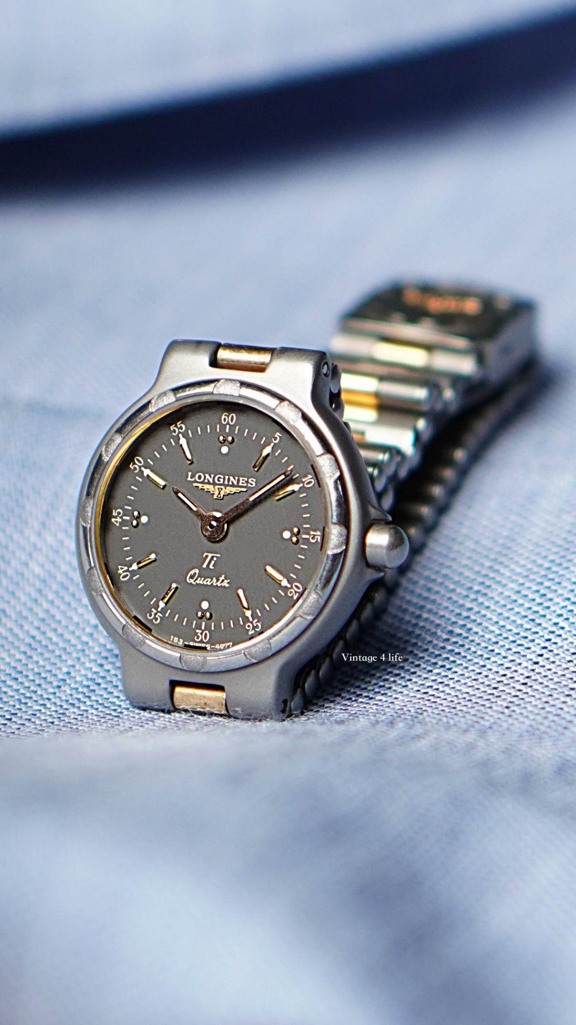 LONGINES Conquest Titanium ref. 4977 | Vintage 4 life | Vintage Watches